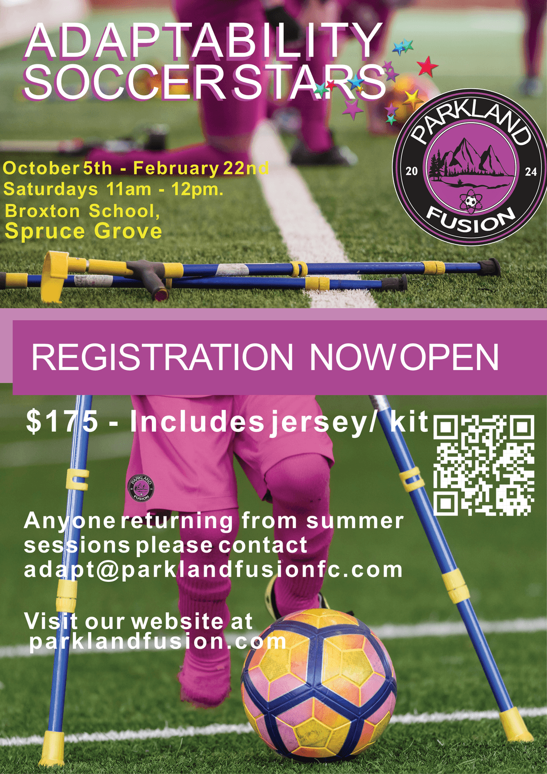 Parkland Fusion Adaptable Soccer Program | Special Olympics Alberta